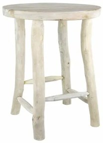 Van der Leeden VAN DER LEEDEN 1915 Židle/stolička SUAR/TEAK, bílá|vymývaná, 38x75cm