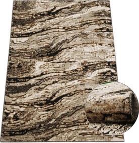 BE Koberec Miami Plus 0303 BEIGE - béžový obdélníkový Rozměr: 40x60 cm