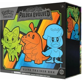 Pokémon Pokémon TCG: SV02 - Scarlet and Violet Paldea Evolved - Elite Trainer Box