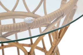 Designový konferenční stolek Gennipha 50 cm hnědý