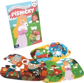 ALBI Kvído Karty a puzzle: Písničky