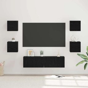 Sestava TV skříněk 6 ks Černý dub Kompozitní dřevo 3393142