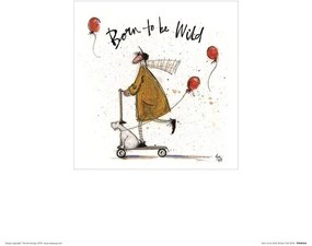 Umělecký tisk Sam Toft - Born to be Wild, Sam Toft, (30 x 30 cm)