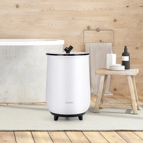 Costway 23 L Elektrický ohřívač ručníků s 3 úrovně ohřevu Ohřívač sušáku ručníků