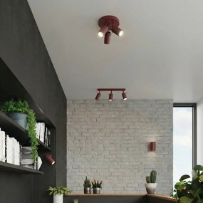 Sollux Lighting Stropní svítidlo RING 3P bordó