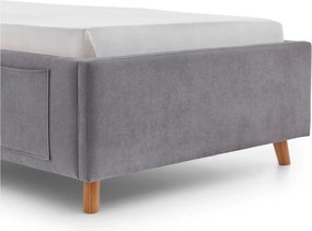 Šedá dětská postel bez roštu 90x200 cm Cosy – Meise Möbel