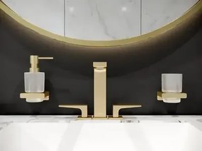 Hansgrohe AddStoris - Dávkovač mýdla s držákem | matné sklo/leštěný vz