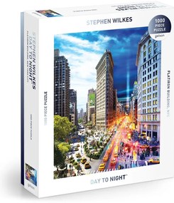 Galison Puzzle Flatiron Day to Night™ Stephen Wilkes 1000 dílků