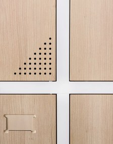Kovová školní šatní skříň Stanford Wood