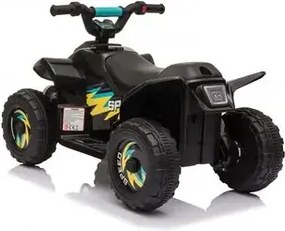 Eljet Dětská elektrická čtyřkolka X01 černá / Rychlost: 3-4.6 km-h / N