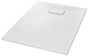 Sprchová vanička SMC - bílá | 100x70 cm