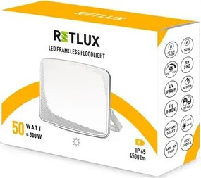 RETLUX RSL 254 LED reflektor 50W 4000K / 4500 lm