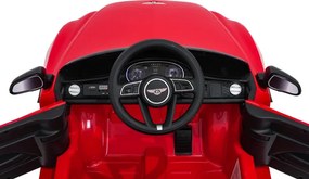 Elektrické autíčko Bentley Bentayga S červené