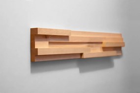 FRACTUS - DUB | BŘÍZA | OLŠE | JASAN, 720 x 100 mm (0,072 m²) - 3D obkladový panel na stěnu