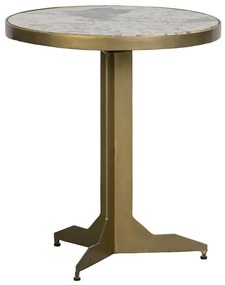 Odkládací stolek cute ø 45 x 51 cm mramorový MUZZA