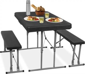 Pivní set pro 6 osob 105x64 cm SPRINGOS GF0097 černý