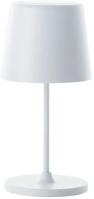 Brilliant G90939/75 Venkovní AKU stolní lampa KAAMI bílá USB-A
