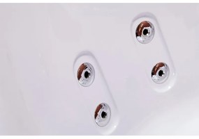BPS-koupelny Hydromasážní vana HYD-TI604 152x152 bez ohřevu vody