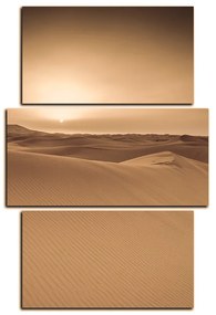 Obraz na plátně - Pouště Sahara  - obdélník 7131FC (90x60 cm)