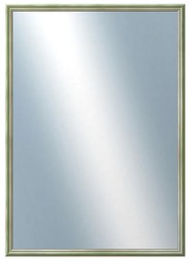 DANTIK - Zarámované zrcadlo - rozměr s rámem cca 50x70 cm z lišty Y-ka zelená linka (3126)