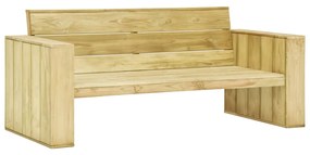 Zahradní lavice 179 cm impregnovaná borovice,  49037