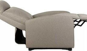 LuxuryForm DESIGN Televizní křeslo RUFO s polohováním - béžové