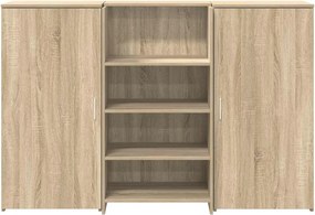 Recepční stůl dub sonoma 155x50x103,5 cm kompozitní dřevo 3324198