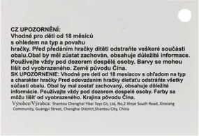 TEDDIES Plachetnice do vody 12x21 cm / Hračka do vody / Plast / 2 barv