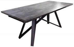 Jídelní stůl Atlas 180-220-260cm keramická láva / 40118