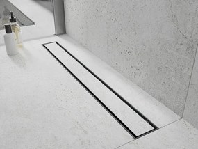 Mexen Flat Abs Flat ABS liniový odtok 2v1 70 cm, inox - 1069070