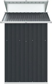 Zahradní kůlna antracitová 270x130x208,5 cm pozinkovaná ocel 316244