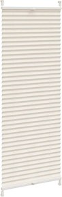 Plisovaná roleta 50 x 100 cm krémová 240621