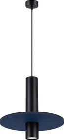 Sollux Lighting Závěsné svítidlo PELTA 1 černé/tmavě modré