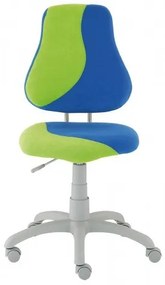 Dětská rostoucí židle Fuxo S-Line zelená/modrá - 3D6662