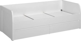 Postel 2S, 90x200 bílá, ERODIN
