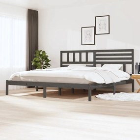 Postel bez matrace bílá 75 x 190 cm masivní borovice