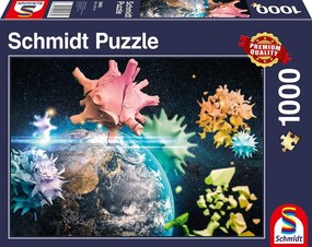 Puzzle schimdt puzzle planeta země 2020, 1000 dílků