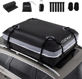 Costway 450 L střešní box na auto s protiskluzovou podložkou a 6