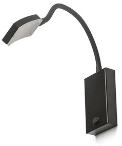 RENDL R12942 FRISCO LED bodové světlo, husí krk černá