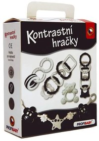 Profibaby Sada kontrastních hraček pro miminka