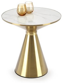 Konferenční stolek Tribeca, mramor / zlatá