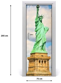 Fototapeta samolepící na dveře Socha Svobody 75x205 cm