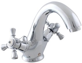 SLEZÁK RAV MORAVA RETRO - Umyvadlová baterie bez výpusti, Chrom MK328.0 - 3,8"