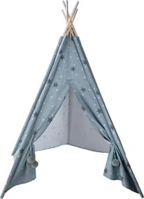 Atmosphera for Kids Dětský stan teepee s modrými hvězdami