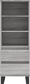 vidaXL Skříň highboard 40 x 36 x 110 cm kompozitní dřevo [831522] Barva: hnědý dub