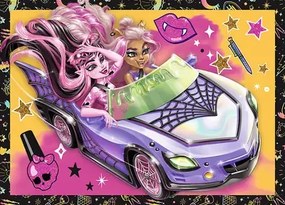 Trefl - Puzzle - Monster High: Elektrizujíci den 4v1 / 35|48|54|70 díl