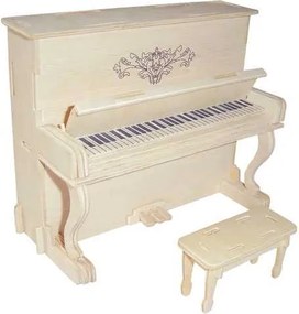 Dřevěné 3D puzzle Piano