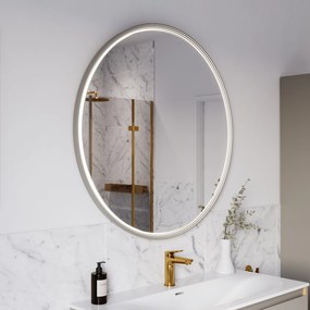 LED koupelnové zrcadlo BELDIVO kulaté - 100 cm