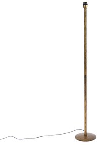 Klasická stojací lampa zlatá bez stínidla - Simplo