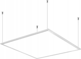 Stropní montážní kabely pro zavěšení LED panelových světel, ocelové, 1,5 m, kabel